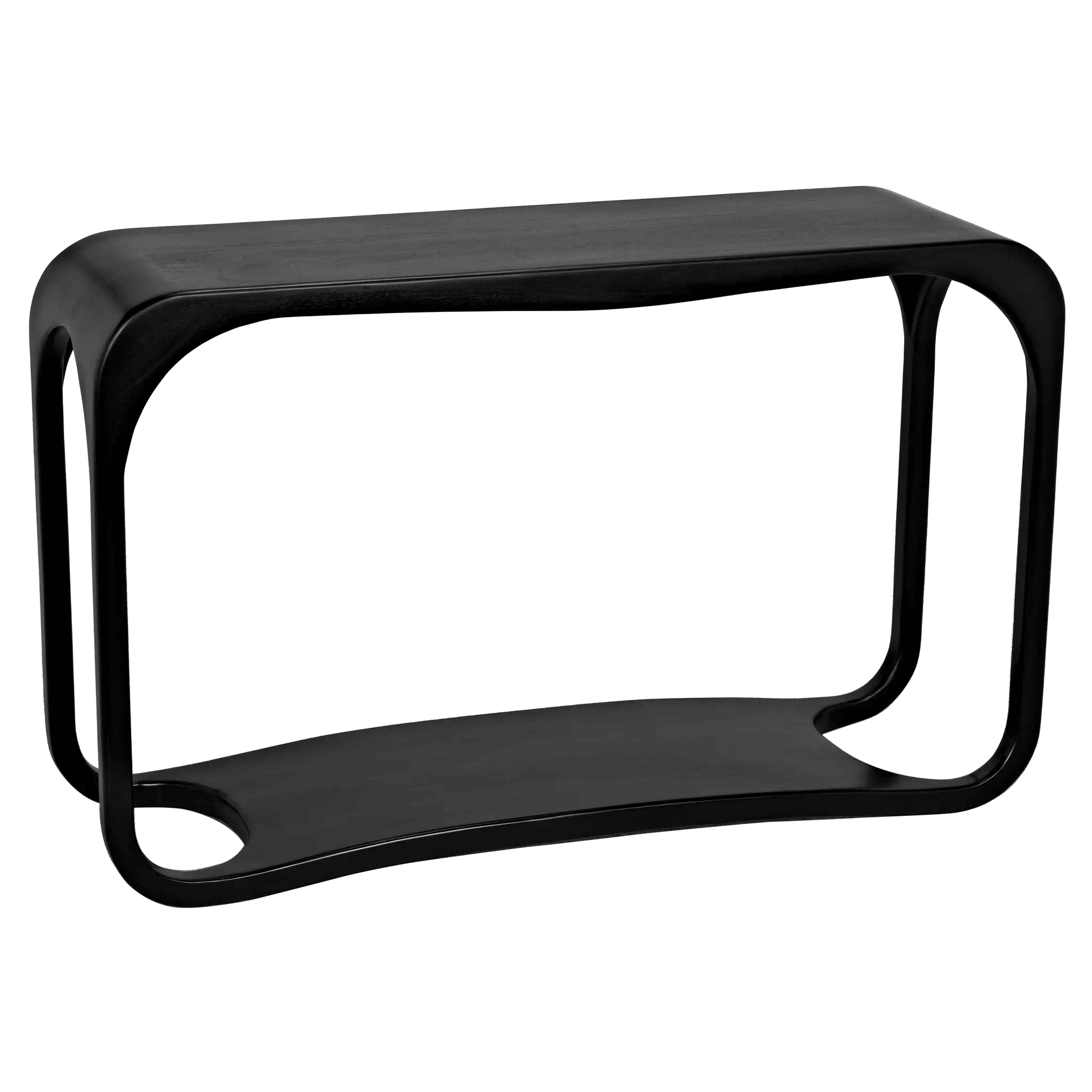 Buy Noir Milena Console Hand Rubbed Black GCON240HB - American Home Furniture