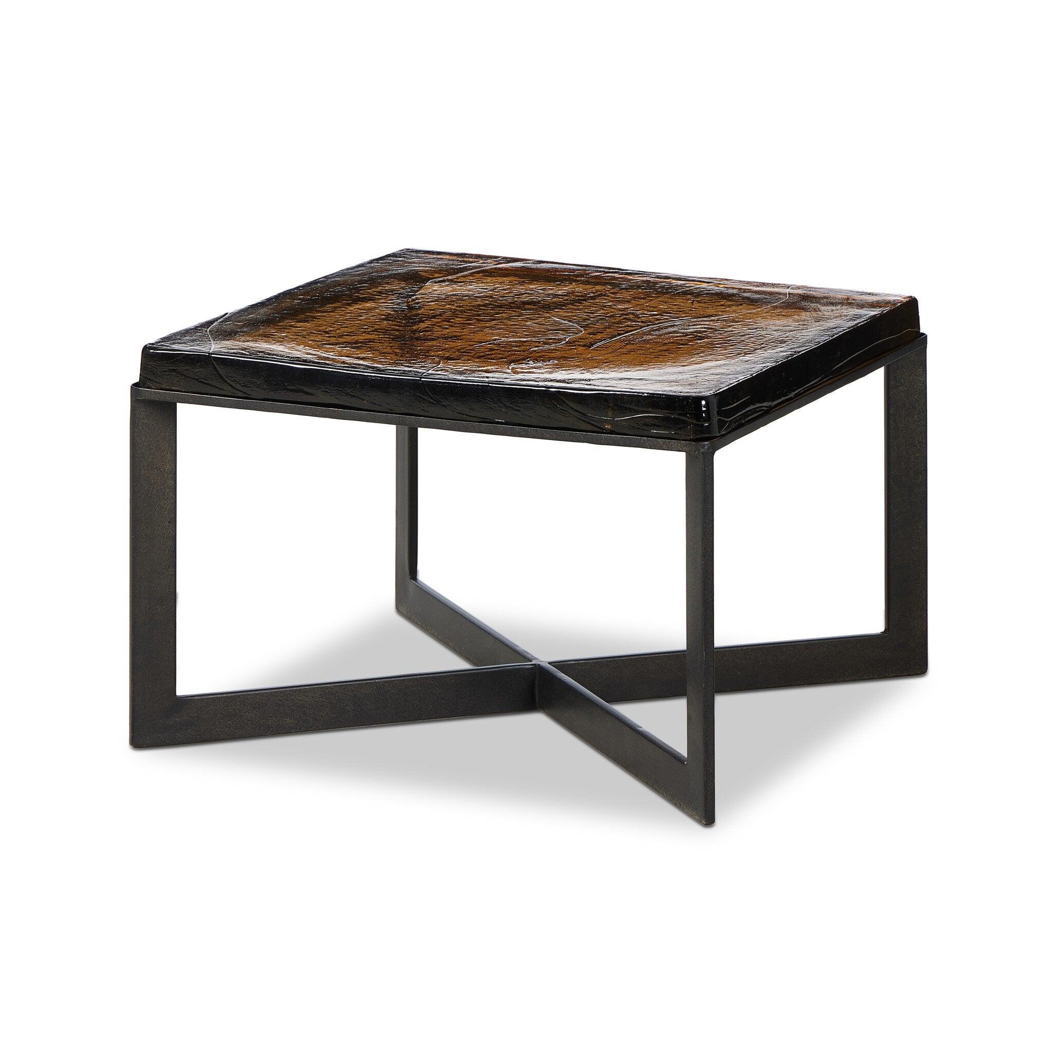 Lennie Cast Glass Bunching Table | AmericanHomeFurniture