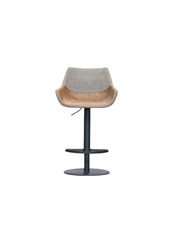 Mobital - COLT Bar Stool Hydraulic - DBS-COLT-BROW-PCBLA | American ...