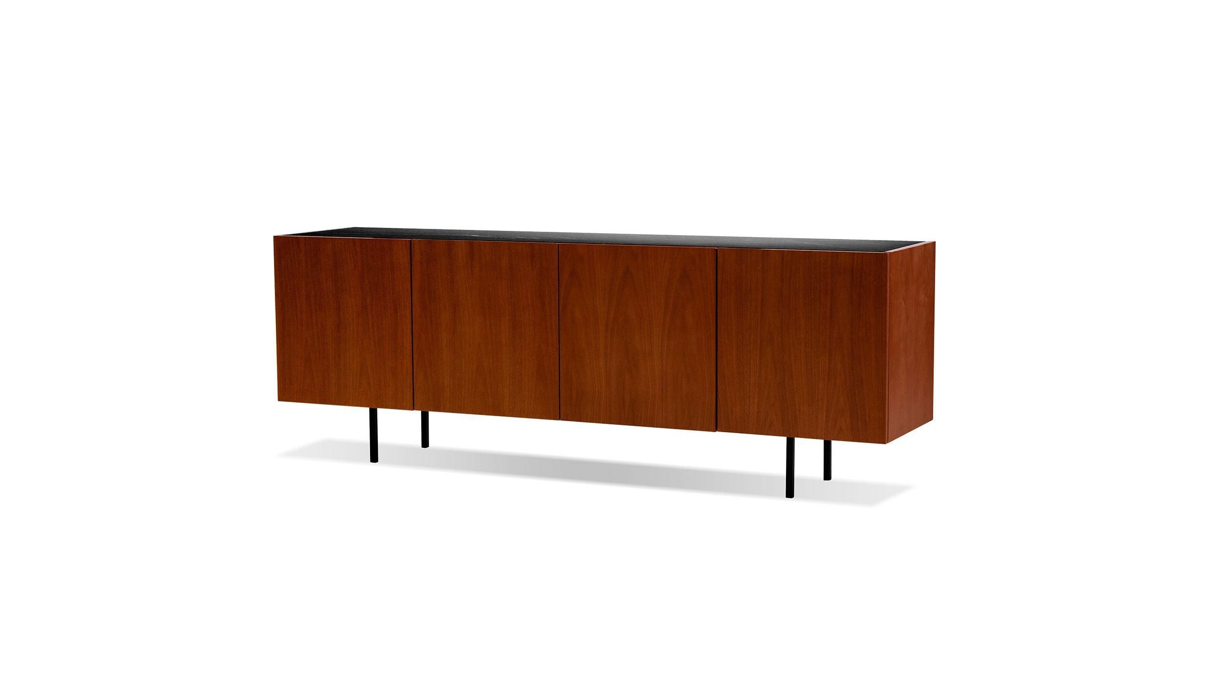 Mobital Calvin Buffet - DBU-CALV-MBLA-WALNU – American Home Furniture