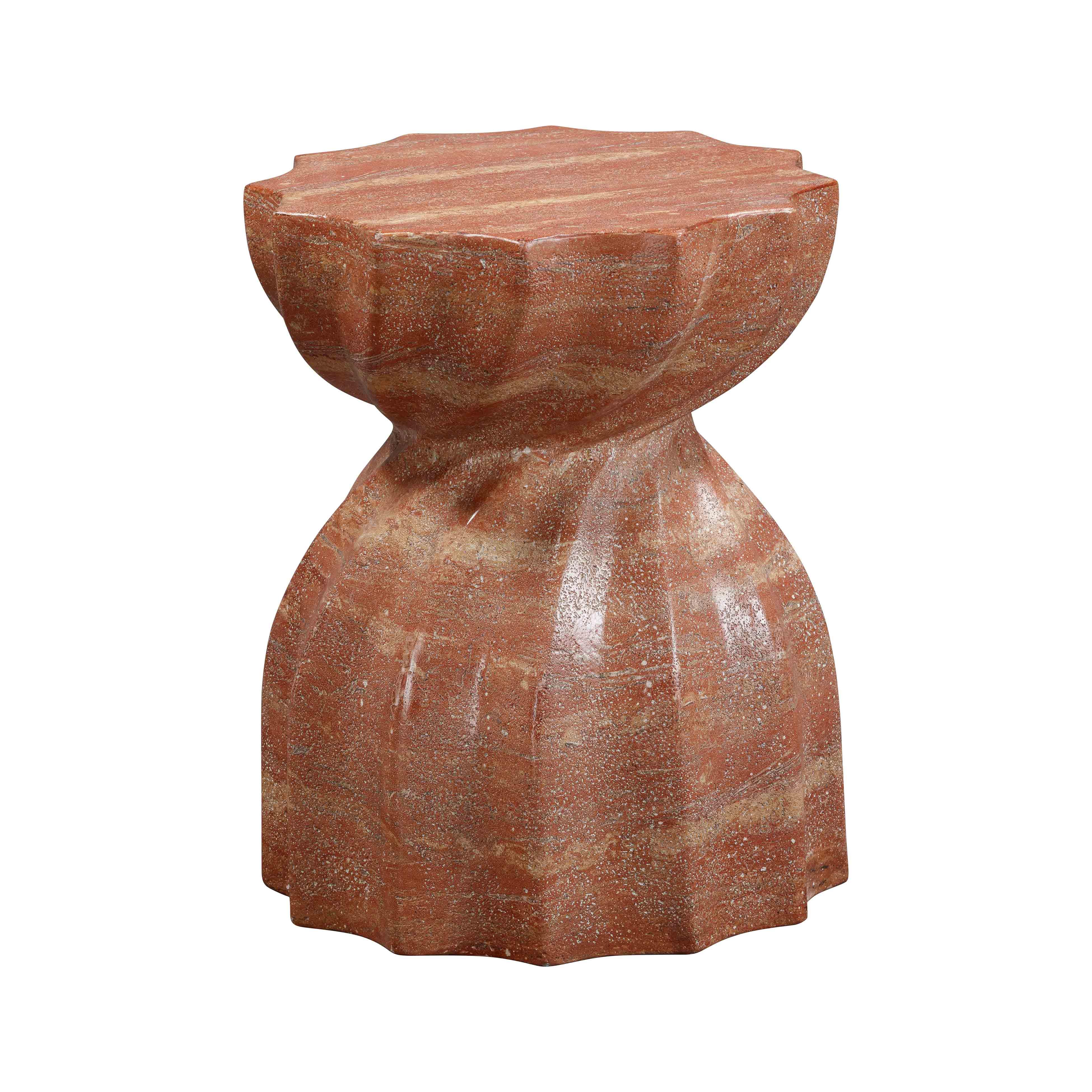 American Home Furniture | TOV Furniture - Turin Faux Red Sandstone ...