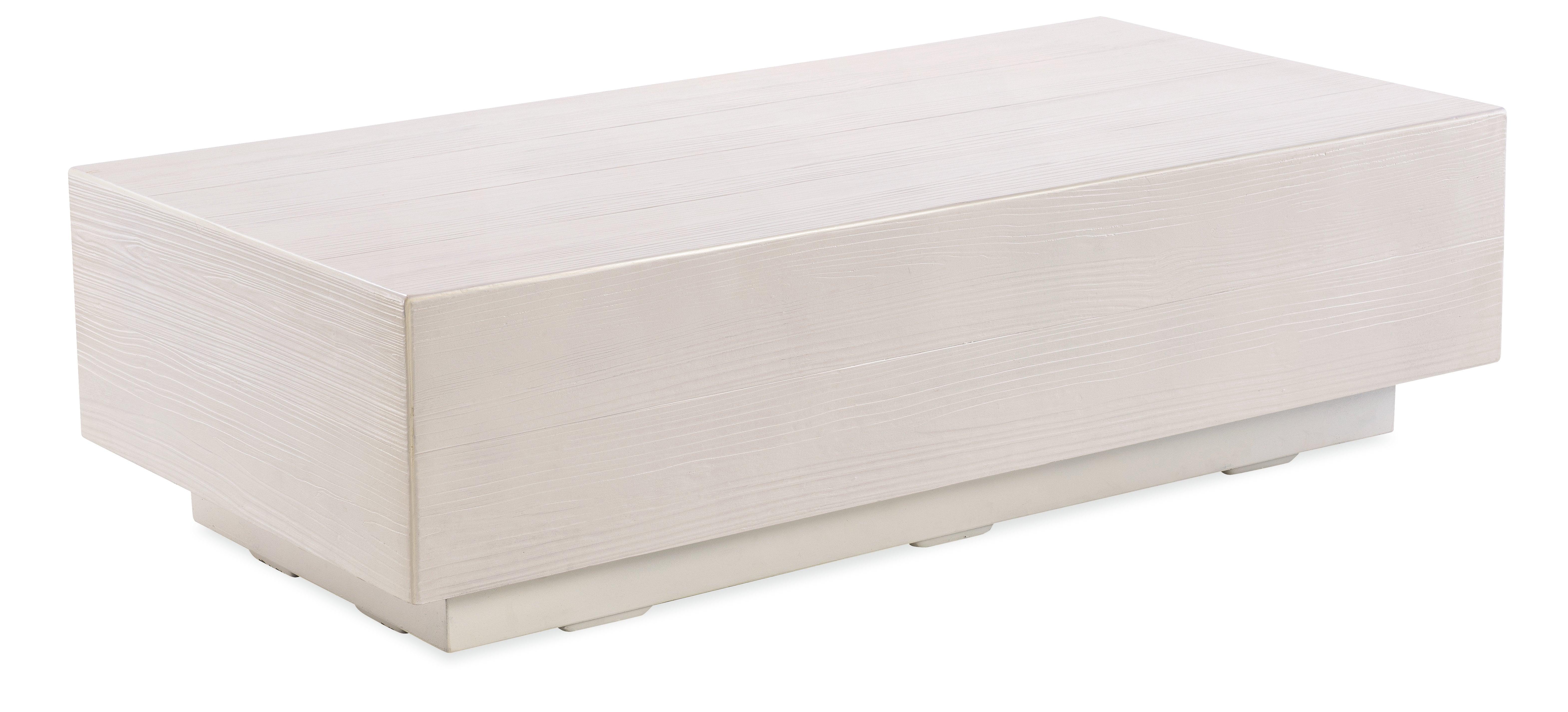 Buy Sunset West Grfc Faux Bois Coffee Table Bone Finish SW6203-FBCT ...